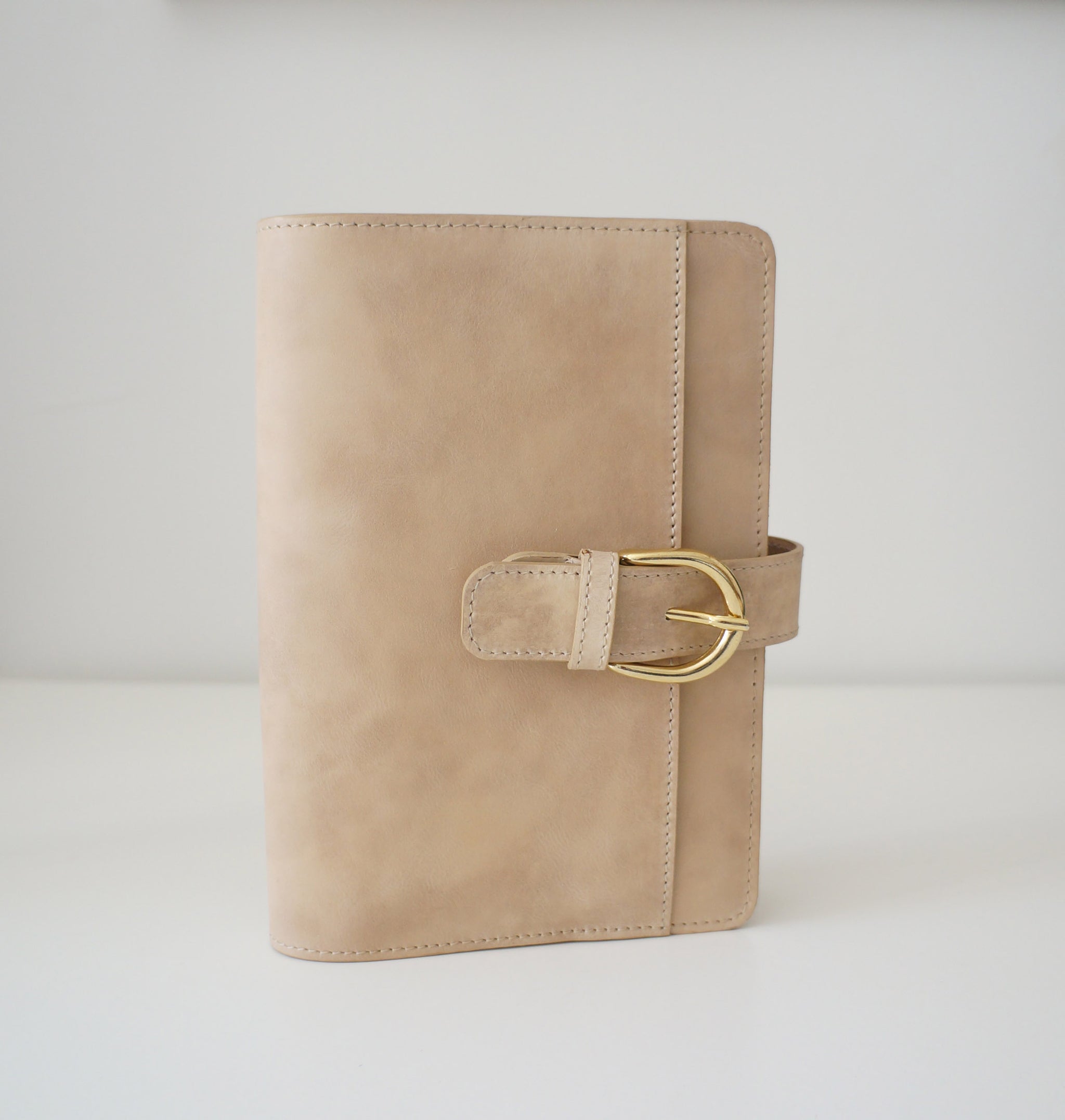 B6 Journal Cover - Angora belt closure