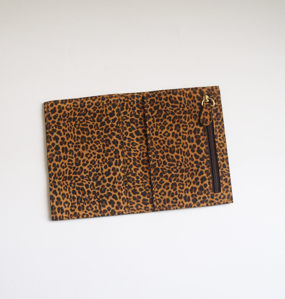 Passport Leather Inserts - Leopard