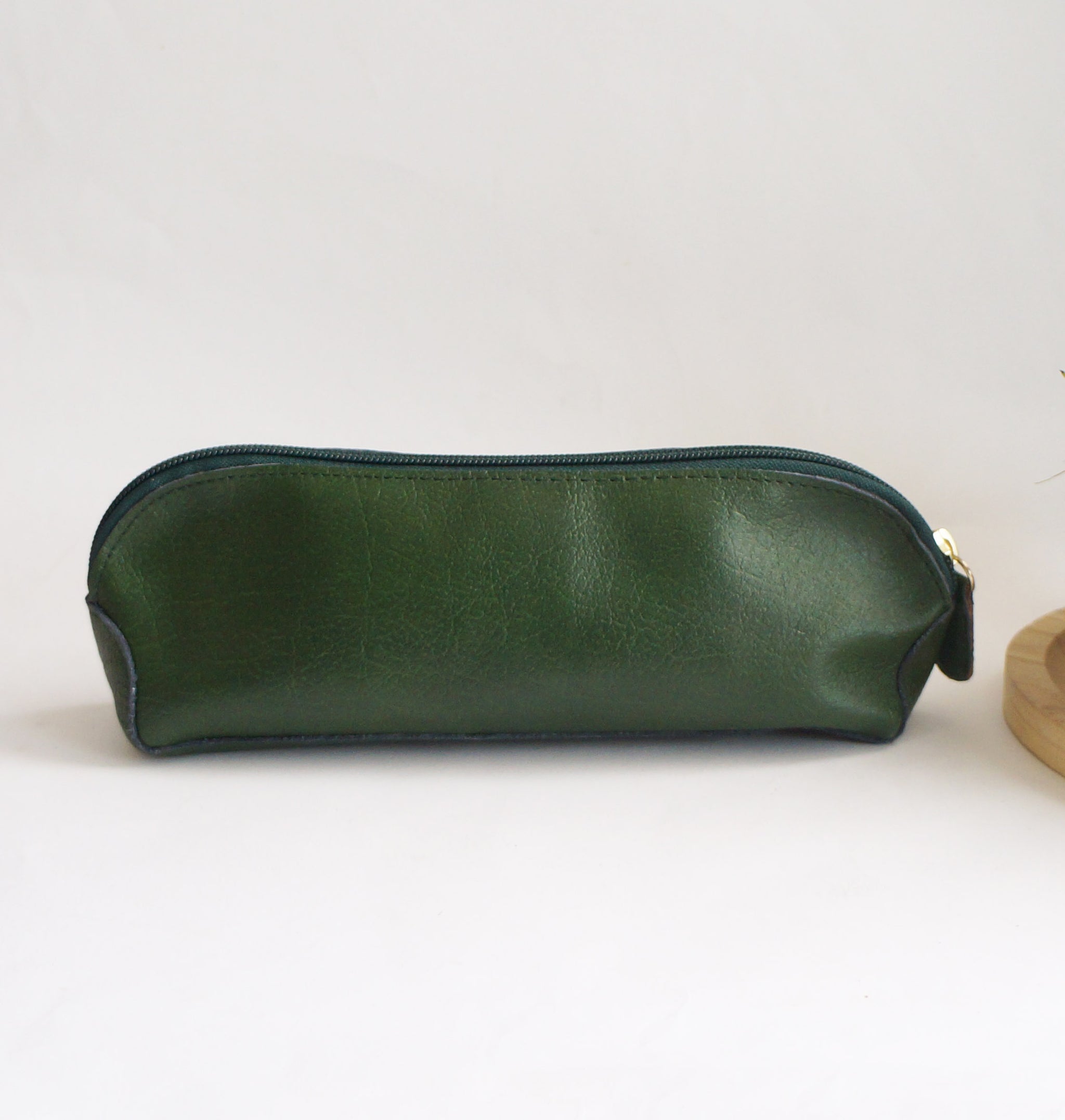 Pen Case - Pine Tree leather