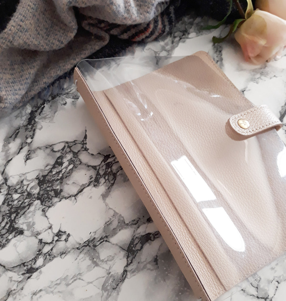 Clear & Leather Covers