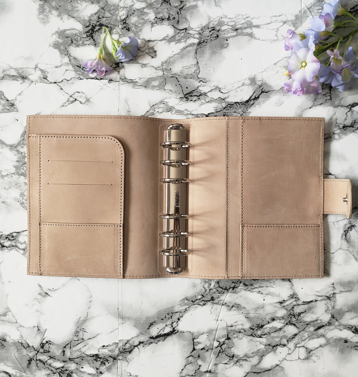Leather Ringbound Planner Cover